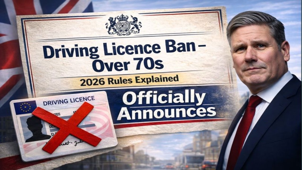 UK Govt Announces Driving Licence Ban for Over-70s Under New 2026 Rules ...